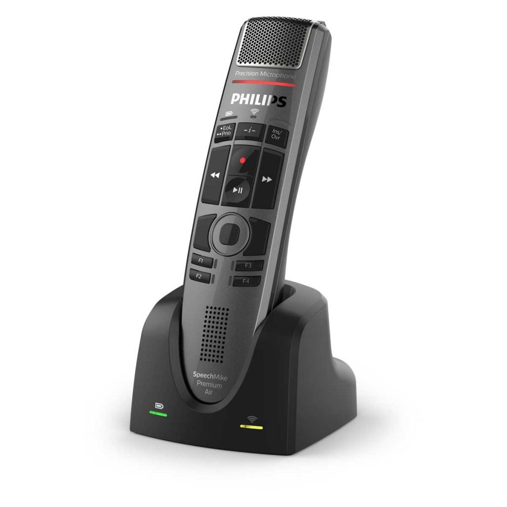 Philips SpeechMike Premium Air Wireless Dictation Microphone | Advanced ...
