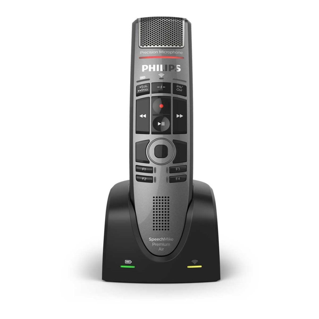 Philips SpeechMike Premium Air Wireless Dictation Microphone | Advanced ...